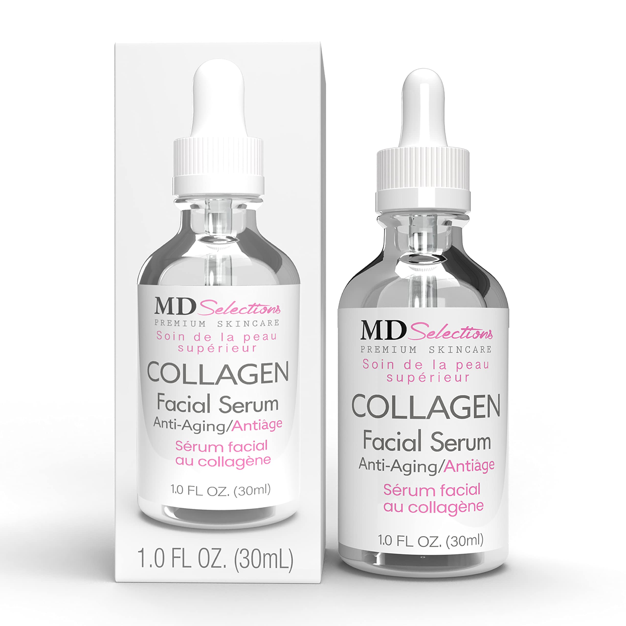 MD Selections Collagen Facial Treatment Serum Firming with Peptides ...