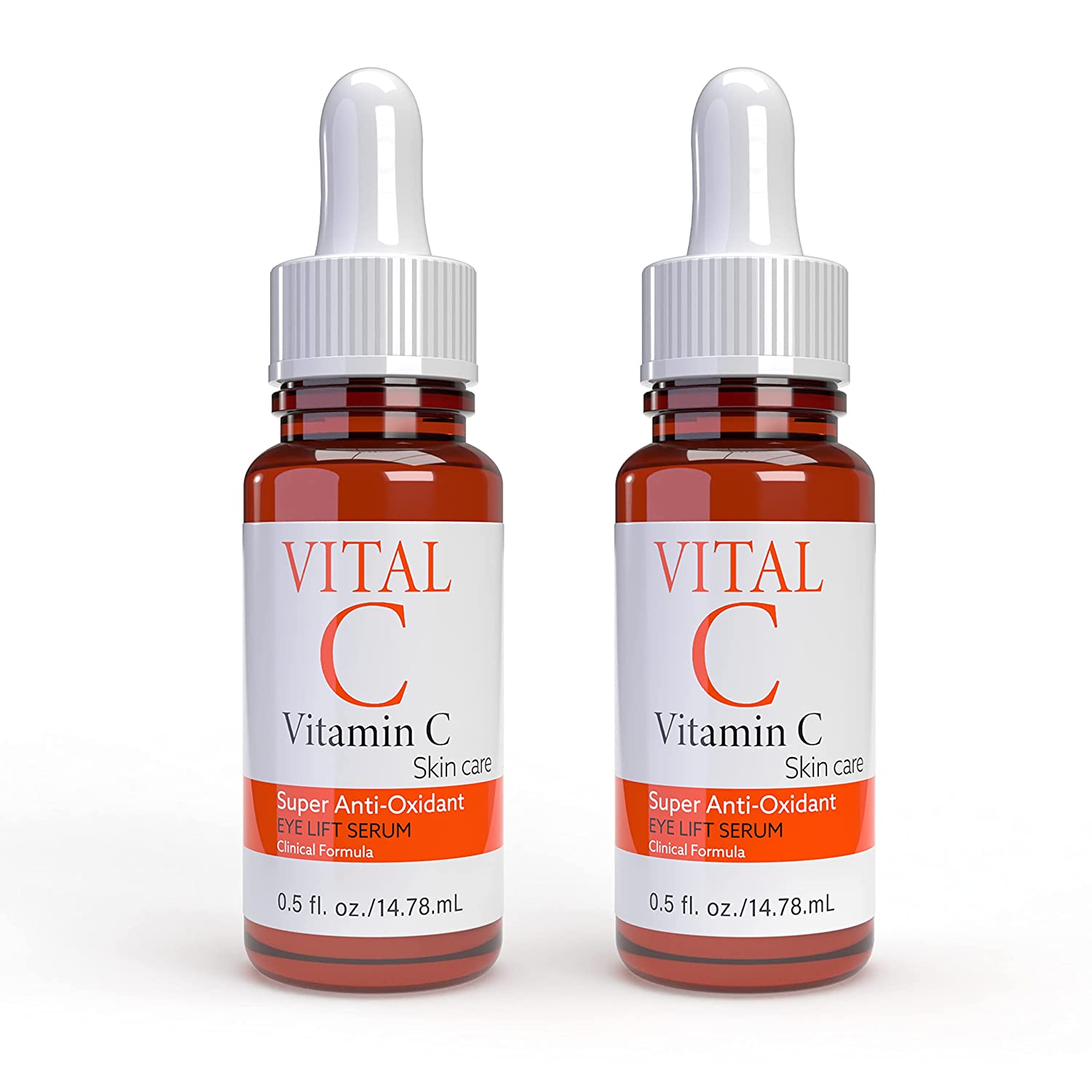 Vital C Vitamin C Serum for Eyes Lift Serum, 0.5 Fl Oz (2 Pack ...